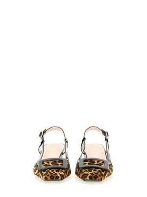 ROGER VIVIER Belle Vivier Slingback Pumps - Multicolor