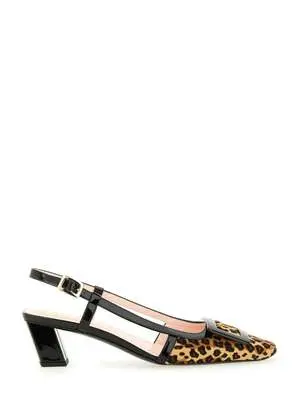 ROGER VIVIER Belle Vivier Slingback Pumps - Multicolor