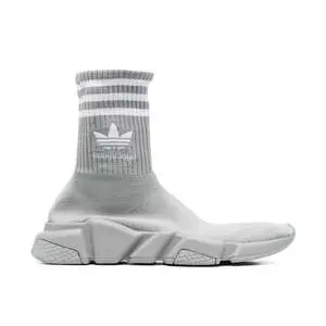 Balenciaga X Adidas Speed 2.0 Lt Sock Sneakers - Gray