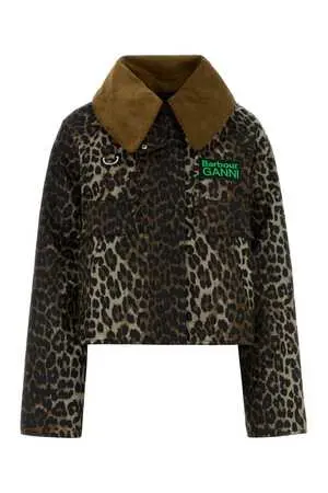 BARBOUR X GANNI Printed Cotton Jacket