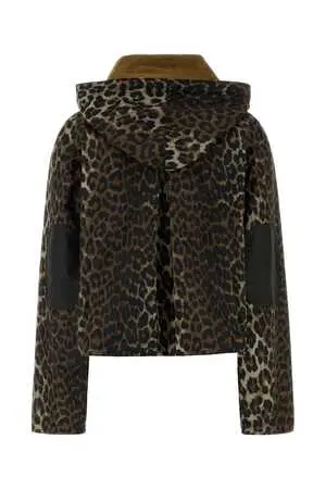BARBOUR X GANNI Printed Cotton Jacket