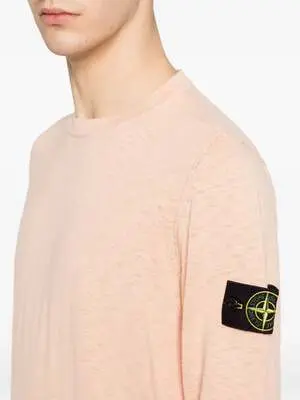 Stone Island Organic Cotton Nylon Crewneck - Multicolor