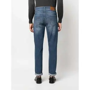Brunello Cucinelli Slim-fit Denim Jeans - Blue