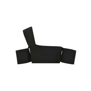Alexander McQueen Off Shoulder Bandage Top - Black