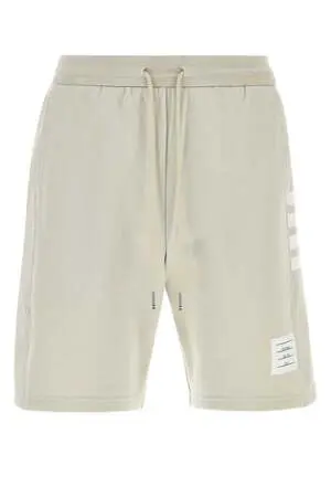 Thom Browne Sand Cotton Bermuda Shorts