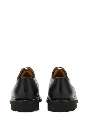 Paraboot Stringata Chambord Derby Shoes - Black