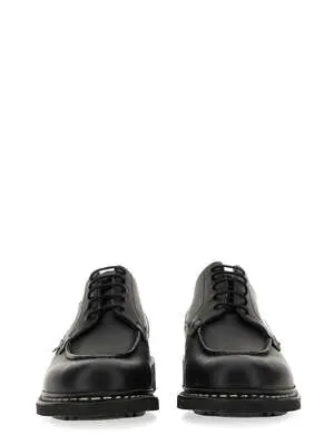 Paraboot Stringata Chambord Derby Shoes - Black
