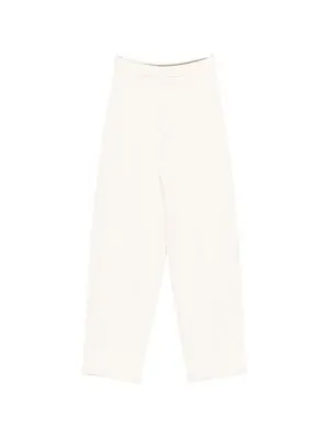 Max Mara Cotton Wide Leg Trousers