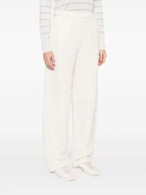 Max Mara Cotton Wide Leg Trousers