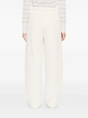 Max Mara Cotton Wide Leg Trousers