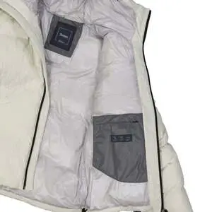 Herno Down Jacket With Drawstring Hood - White