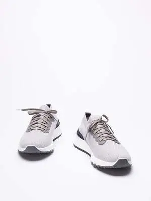 Brunello Cucinelli Knit Low-top Sneakers