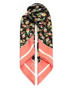 Valentino Garavani Silk Scarf Apres L'hivier - Multicolor