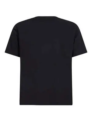 Dries Van Noten Black Jersey Regular-fit Crewneck T-shirt - Multicolor