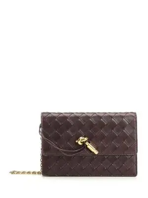 Bottega Veneta Andiamo Clutch With Knot Closure - Multicolor