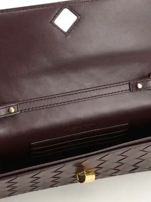 Bottega Veneta Andiamo Clutch With Knot Closure - Multicolor