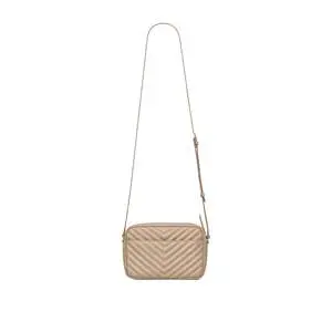 Saint Laurent Lou Camera Bag - Cream