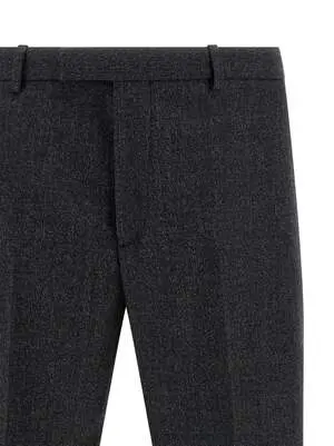 Gucci Wool Mouliné Tailored Pants