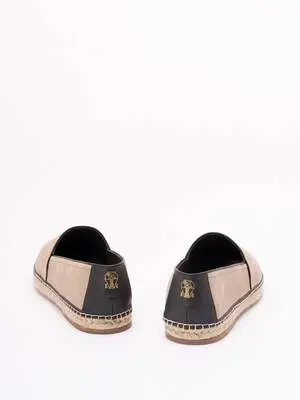 Brunello Cucinelli Leather Espadrilles - Multicolor