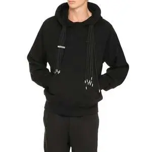 AMBUSH Logo Hooded Sweatshirt - Black