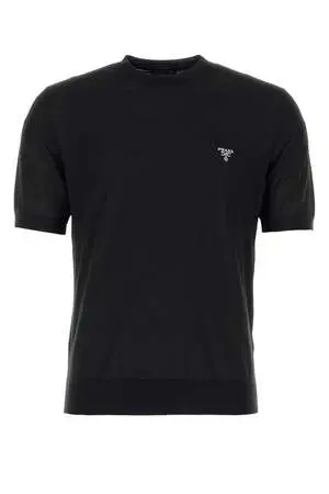 Prada Wool T-shirt - Black