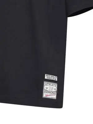 Dolce & Gabbana Black Cotton Jersey Logo T-shirt