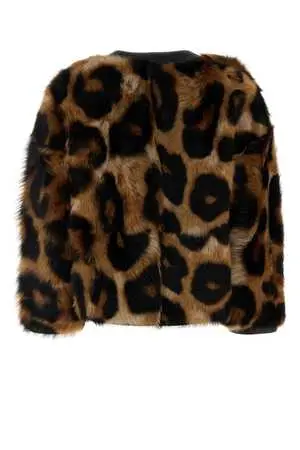 Loewe Printed Shearling Jacket