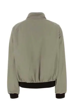 Miu Miu Dove Grey Cotton Blend Reversible Jacket - Gray