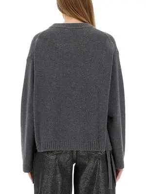 GANNI Oversize Shirt - Gray