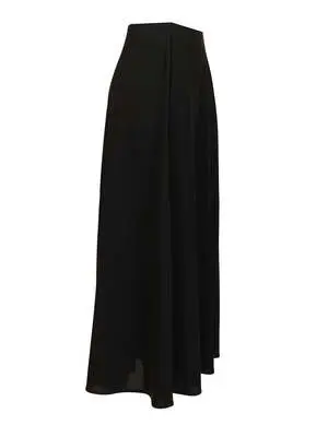 Max Mara Long Virgin Wool Skirt