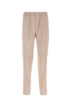 Etro Sand Linen Blend Pants