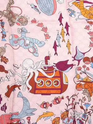 Gucci Submarine` Foulard