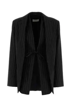 Sportmax Embroidered Wool Blend Divina Blazer - Multicolor