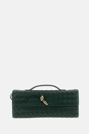 Bottega Veneta Andiamo Clutch With Knot Closure - Multicolor