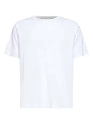 DRIES VAN NOTEN Dries Van Noten Men White Jersey Regular-Fit Crewneck T-Shirt