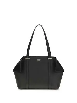 FERRAGAMO Leather Tote Bag - Black