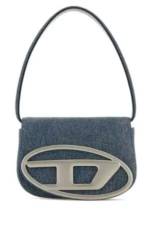 DIESEL® 1dr Denim Shoulder Bag - Blue