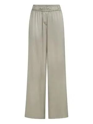 Brunello Cucinelli Silk Trousers