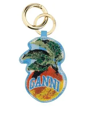 GANNI Keychain Apple - Multicolor