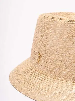 Saint Laurent Raffia Bucket Hat - Multicolor