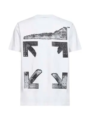 Off-White White Jersey Metal Arrow Slim T-shirt - Multicolor
