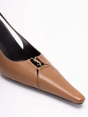 Saint Laurent Babylone" Slingback Pumps - Multicolor