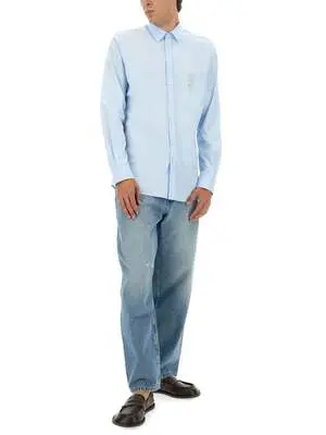 Moschino Cotton Poplin Shirt - Multicolor