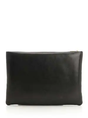 Saint Laurent Calypso Pillow Leather Clutch