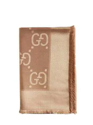 Gucci Silk Jacquard Scarf - Multicolor