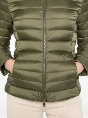 Moncler Genet Long Down Jacket - Multicolor