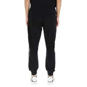 Alexander McQueen Logo Cotton Pants - Black