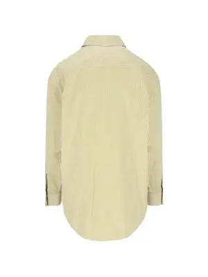 Saint Laurent Striped Cotton Shirt - Multicolor