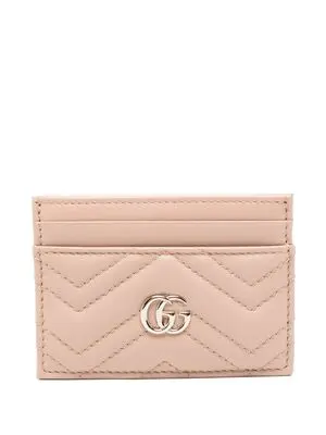 Gucci Gg Marmont Leather Card Case - Multicolor
