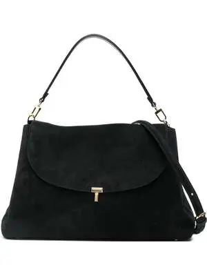 TOTEME T-lock Suede Leather Tote Bag - Multicolor